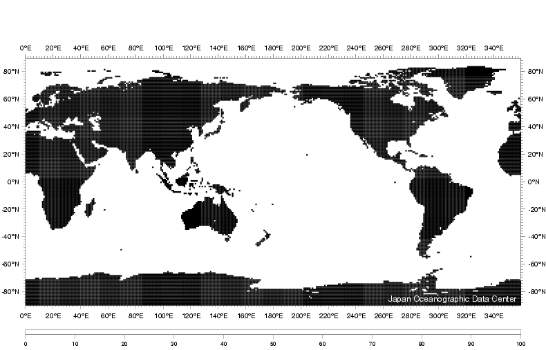 JODC水温・塩分統計図